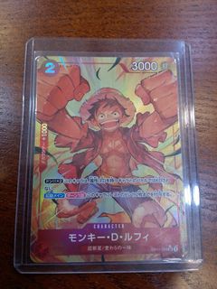 One Piece Card Game - Monkey D. Luffy OP04-090, Hobbies & Toys, Toys ...