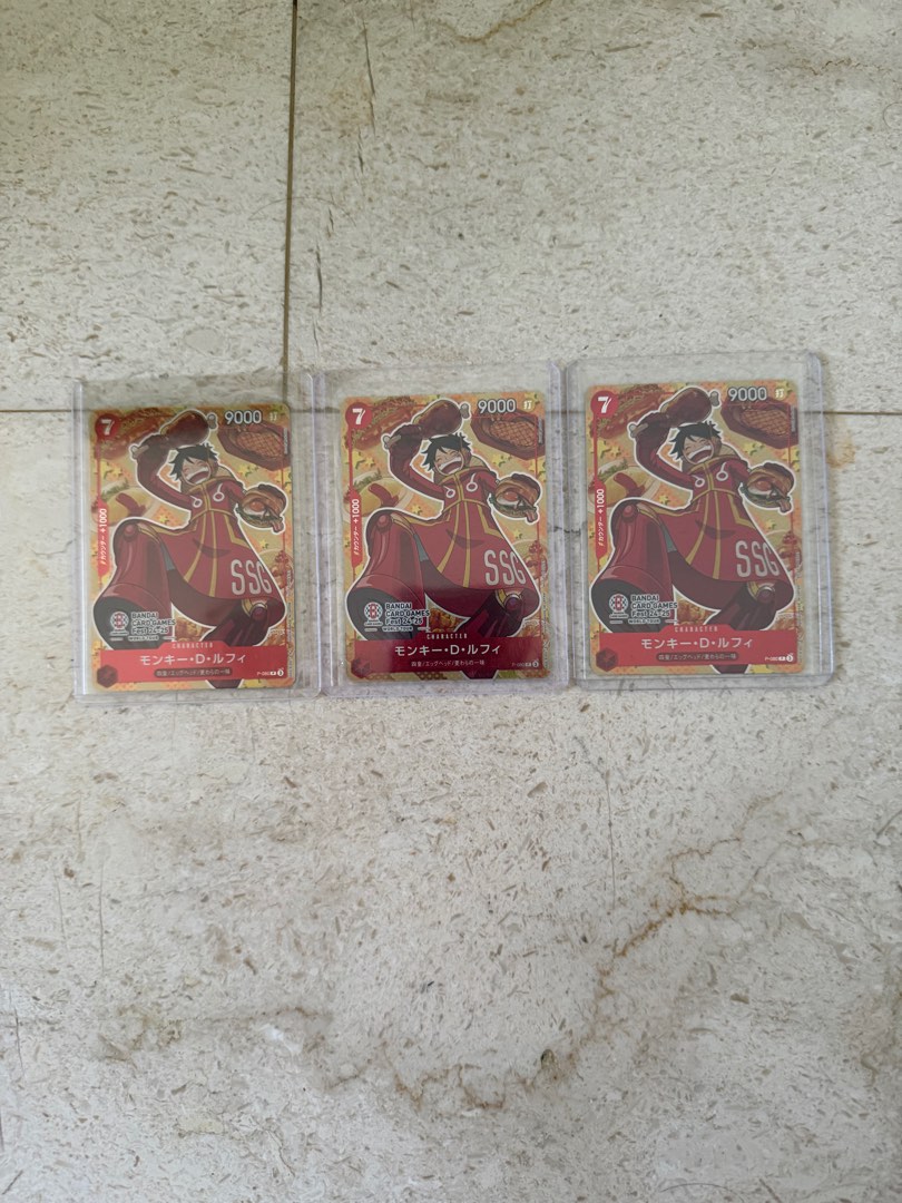 One Piece Card Game - Monkey D. Luffy, Hobbies & Toys, Toys & Games on ...