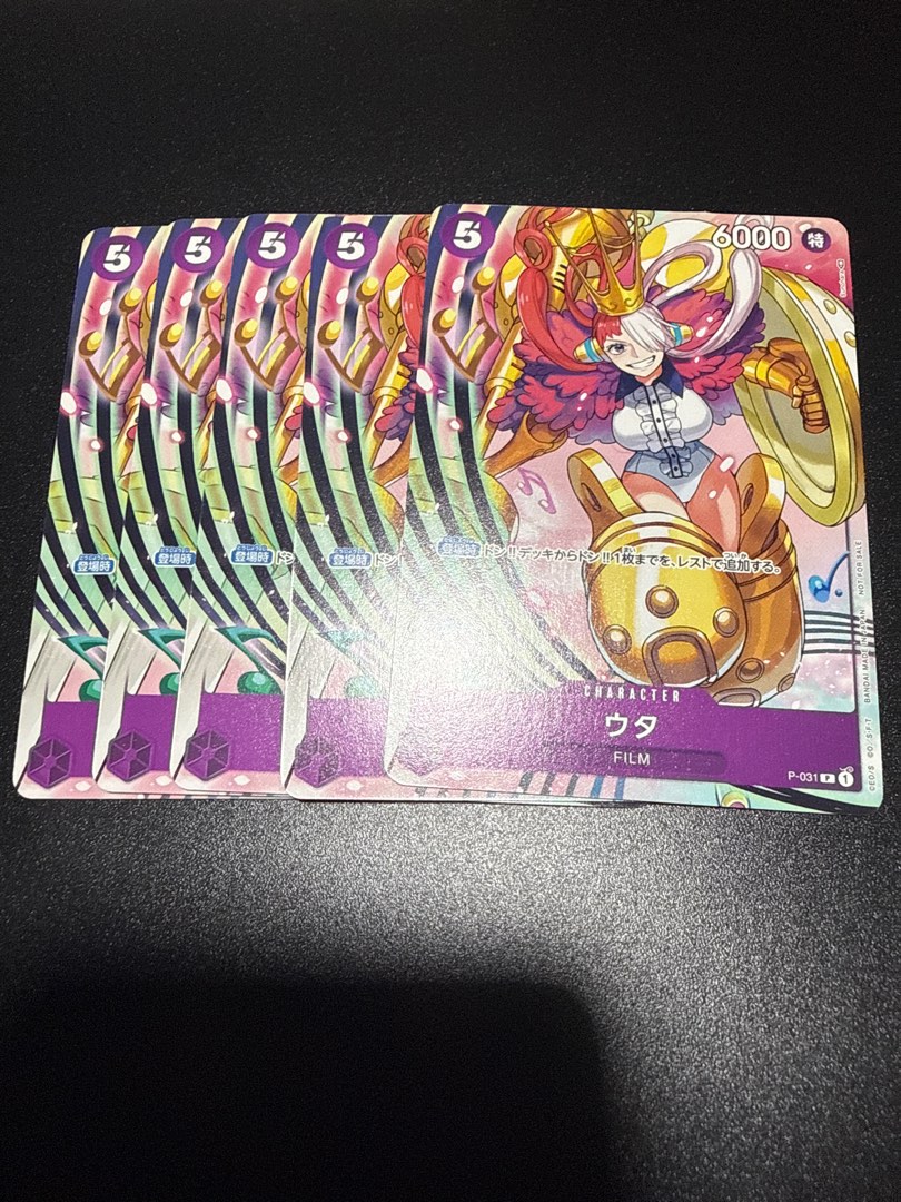 One Piece Card Game - Uta Film promo P-031, Hobbies & Toys, Toys ...