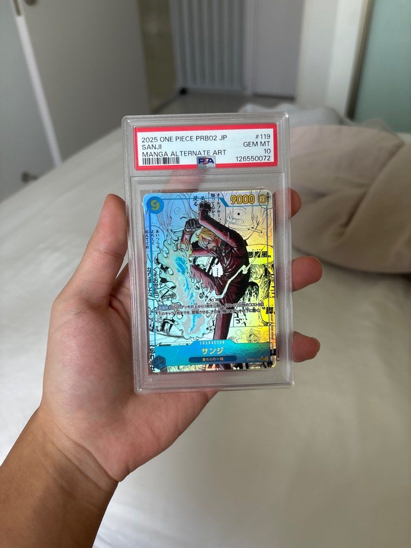 One Piece Sanji Manga Alternate Art PSA 10, Hobbies & Toys, Toys ...