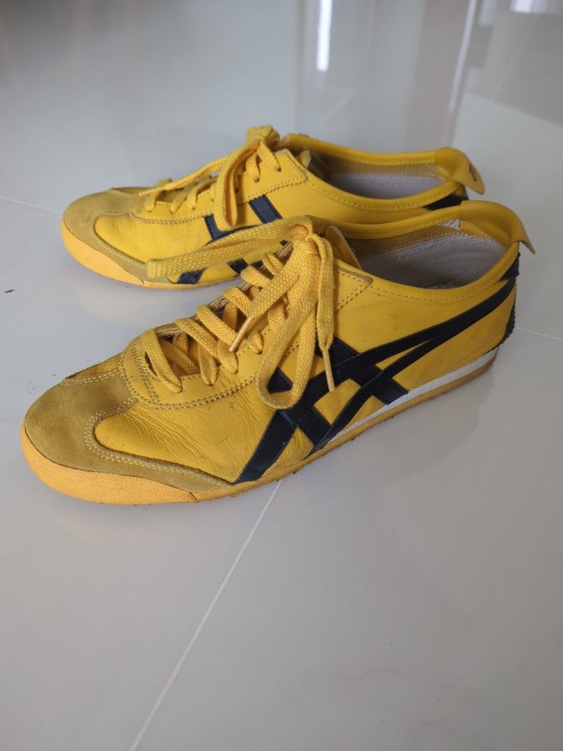 Onitsuka Tiger Mexico 66 Yellow Sneakers, Luxury, Sneakers & Footwear ...