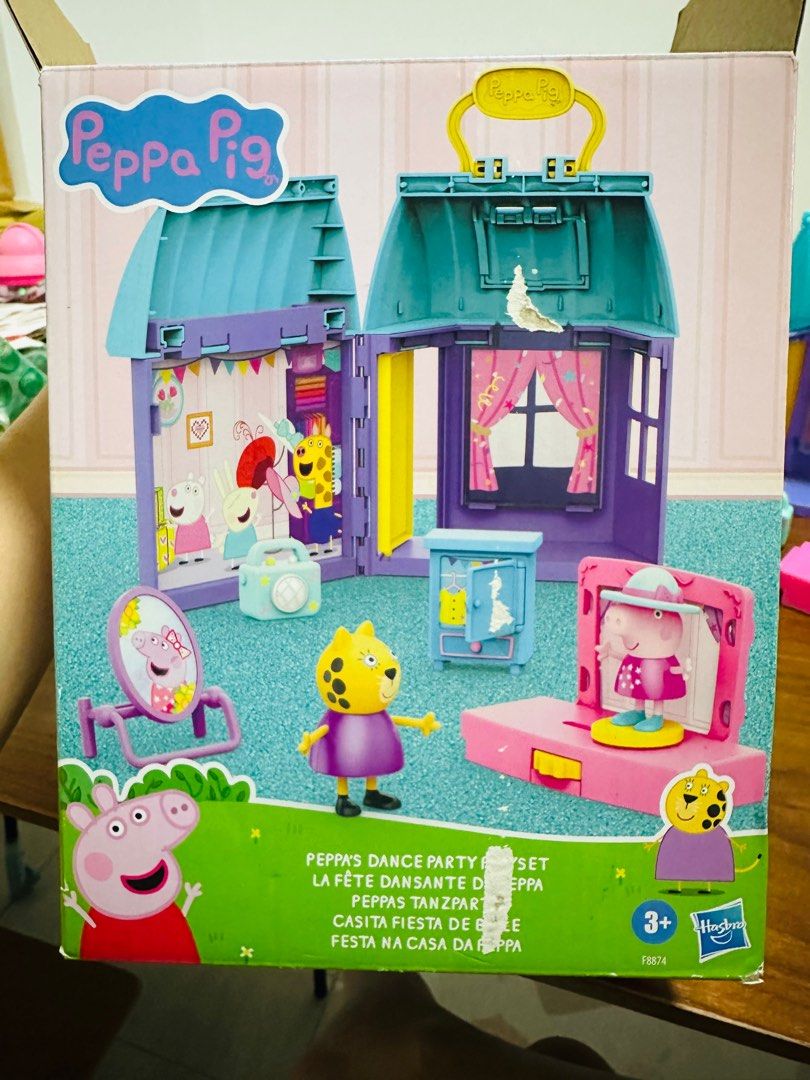 Peppa Pig Dance Party Playset, Hobbies & Toys, Toys & Games on Carousell