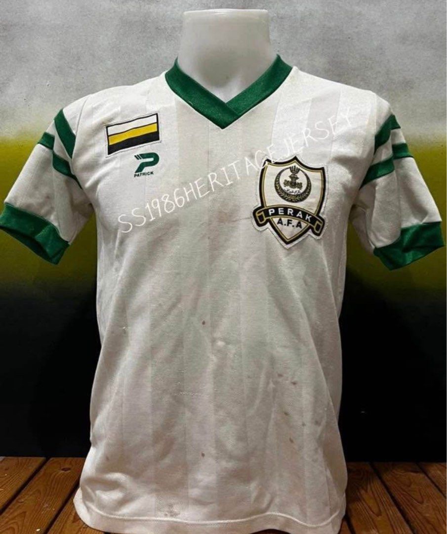 Perak FA 1986 Patrick Jersey, Men's Fashion, Activewear on Carousell
