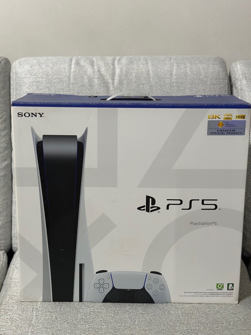 PlayStation 5 PS5 Disc w 2 CONTROLLERS, Video Gaming, Video Game ...