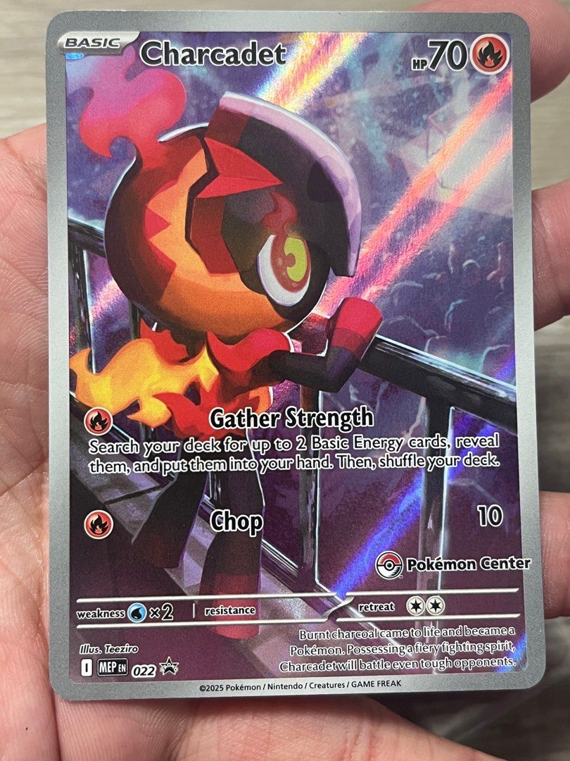 pokemon center Charcadet Pokemon Card, Hobbies & Toys, Toys & Games on ...