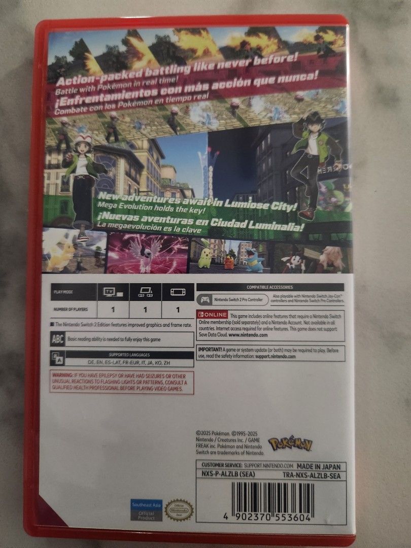 POKEMON Legends Switch 2 Edition, Video Gaming, Video Games, Nintendo ...