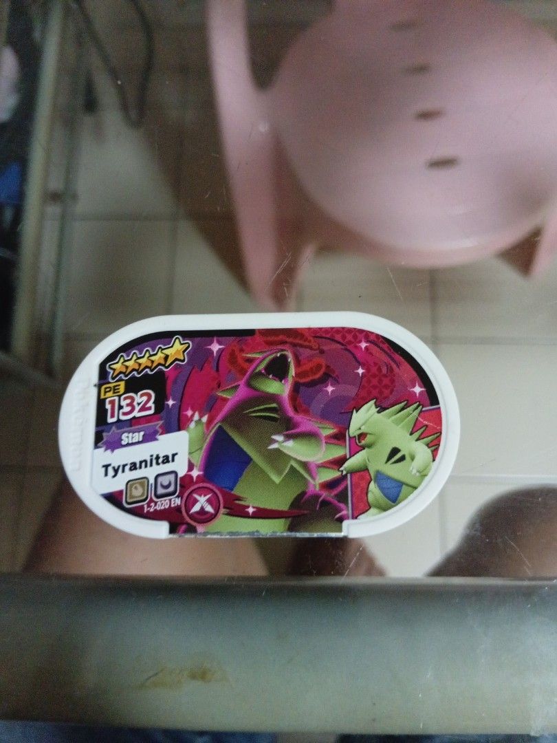 Pokemon Medal Star Tyranitar Card, Hobbies & Toys, Toys & Games on ...