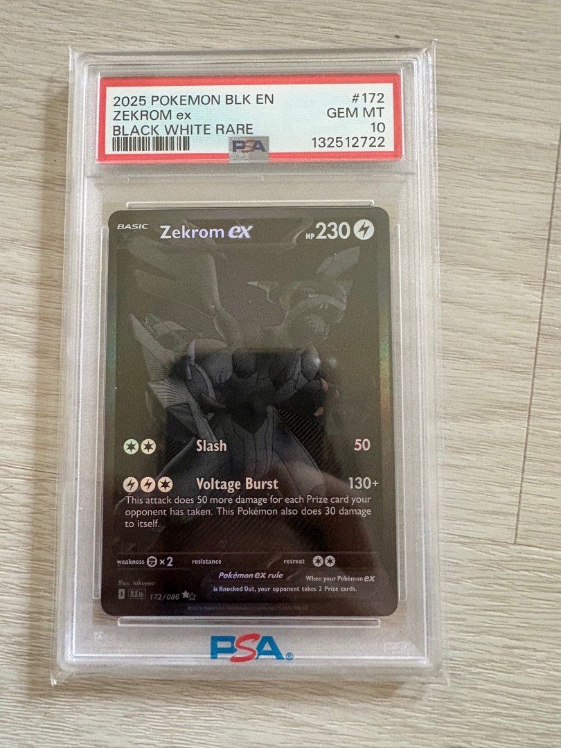 Pokemon Mega Evolution Booster Box + Zekrom EX PSA 10 tags pikachu ...