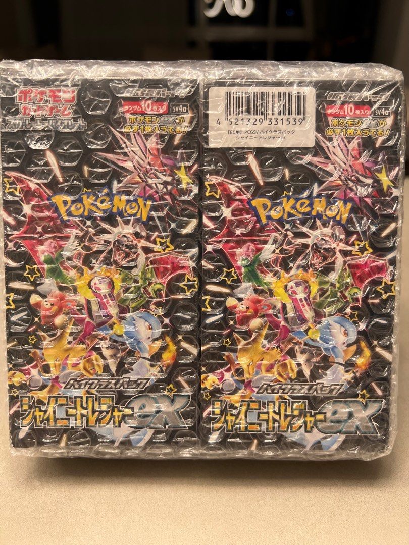 Pokemon SV4a Shiny Treasure EX Booster Box, Hobbies & Toys, Toys ...