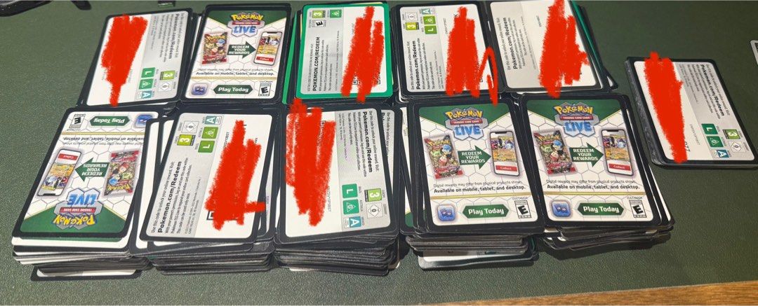 Pokemon TCG Live Code Cards - Various, Hobbies & Toys, Toys & Games on ...