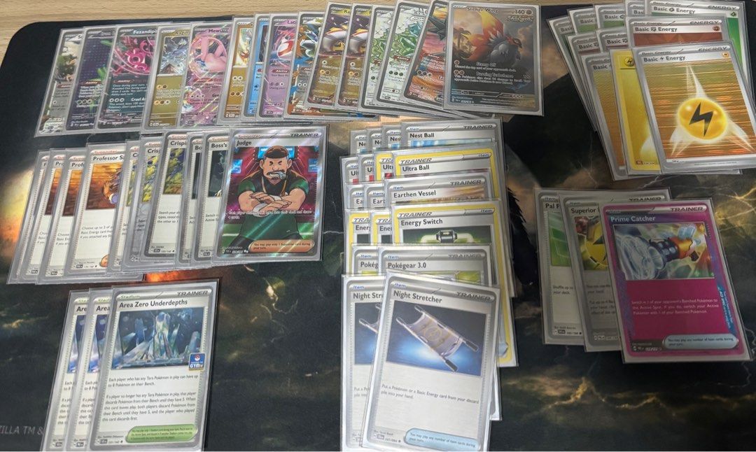 Pokemon Tcg Raging Bolt with Sandy Shocks EX, Hobbies & Toys, Toys ...