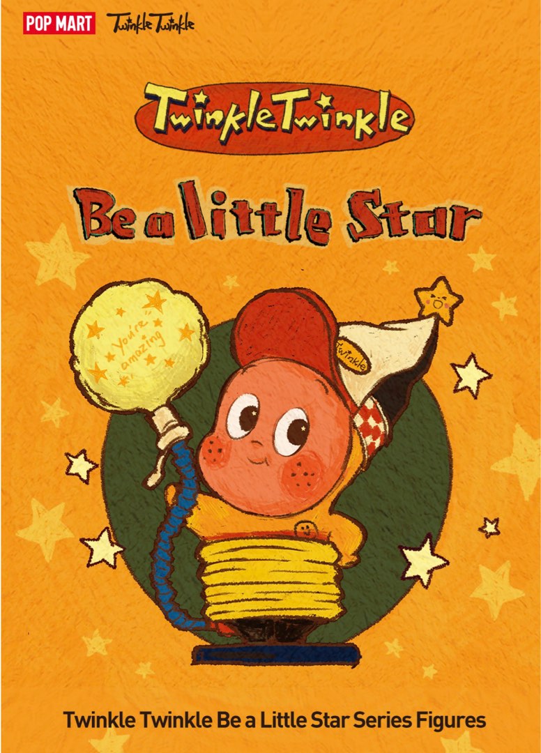 POP MART Twinkle Twinkle Be a Little Star Figure, Hobbies & Toys, Toys ...