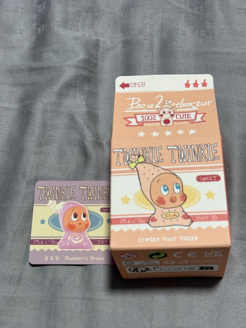 Popmart Twinkle Twinkle create your taste - Blueberry Bread, Hobbies ...