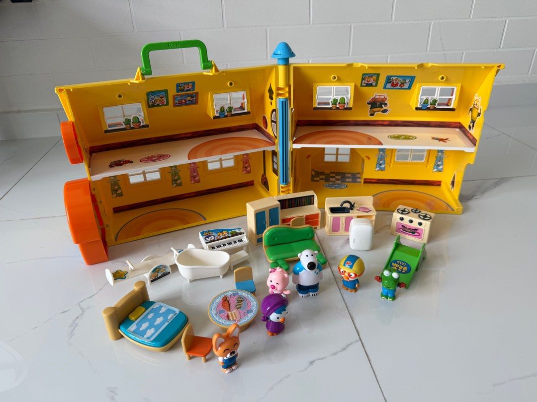 Pororo the Little Penguin House Playset, Hobbies & Toys, Toys & Games ...