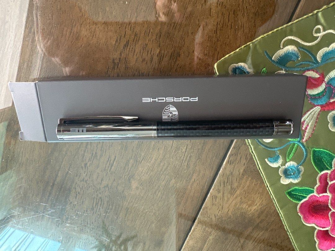Porsche 911 Carbon Fiber Rollerball Pen, Hobbies & Toys, Stationery ...