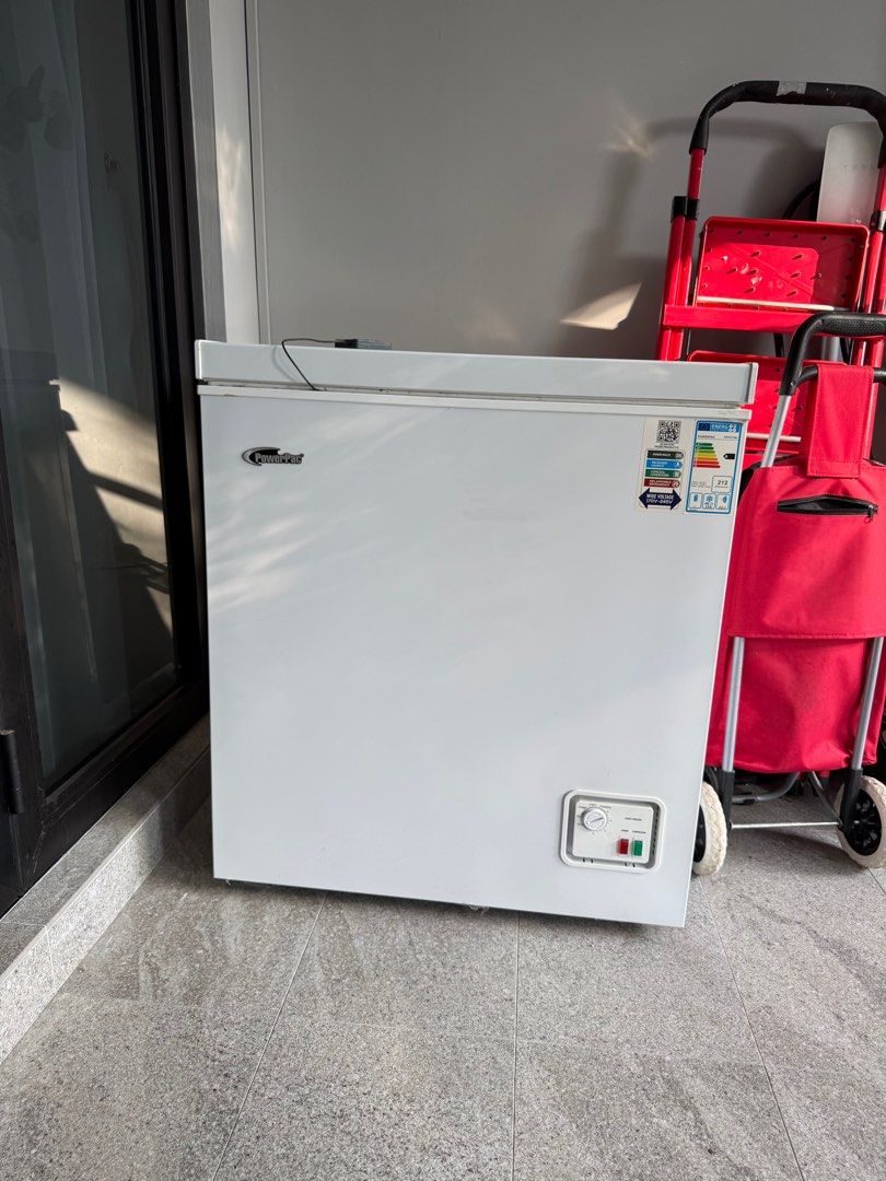 Powerpac Chest Freezer, TV & Home Appliances, Kitchen Appliances ...