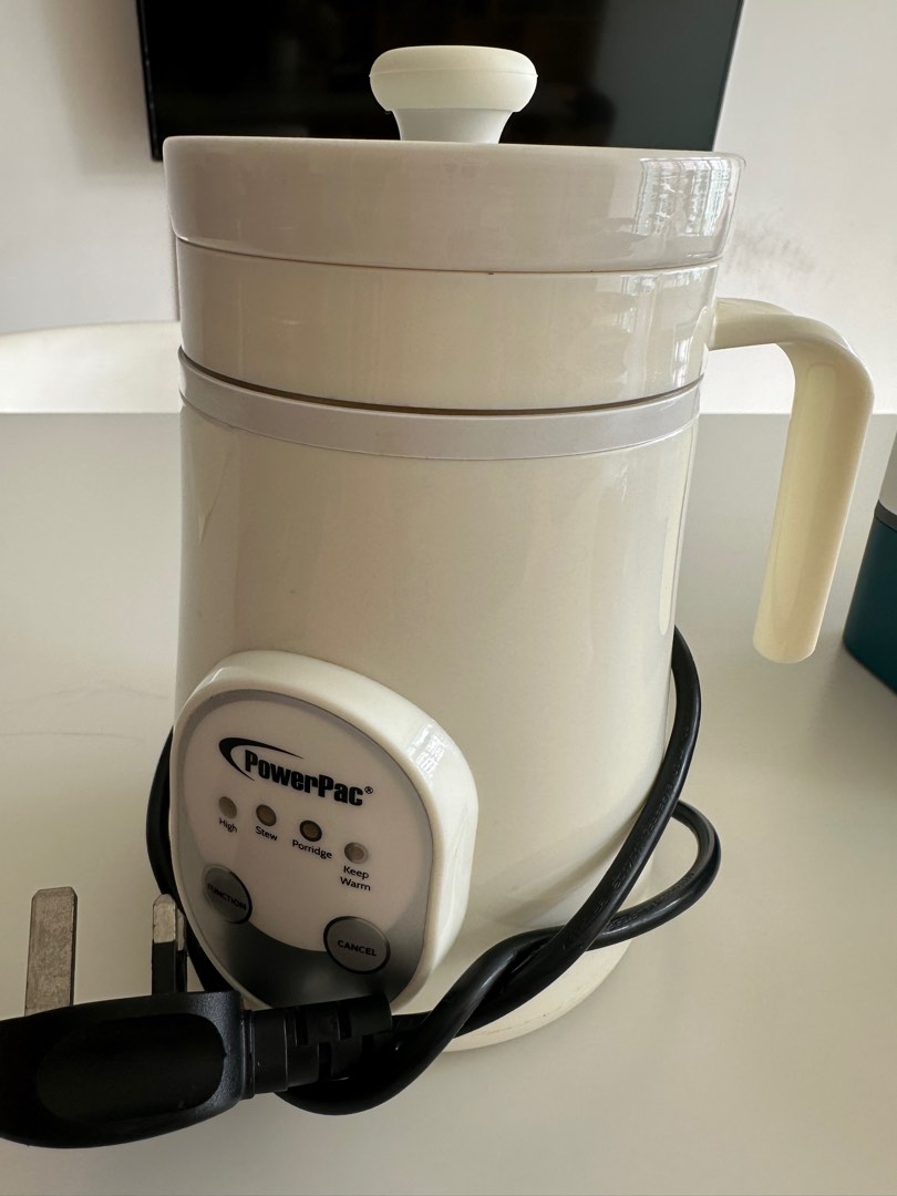 PowerPac Slow Cooker - White, TV & Home Appliances, Kitchen Appliances ...