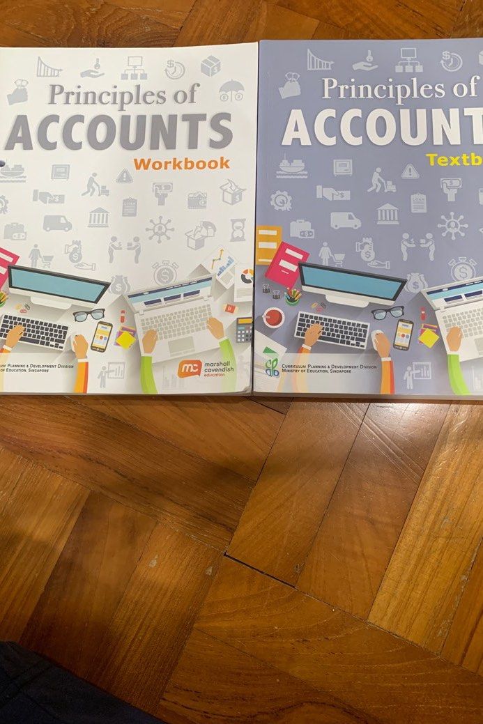 Principles of Accounts Textbook & Workbook, Hobbies & Toys, Books ...