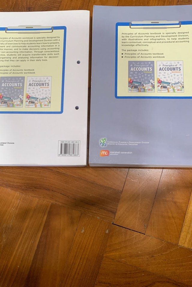 Principles of Accounts Textbook & Workbook, Hobbies & Toys, Books ...