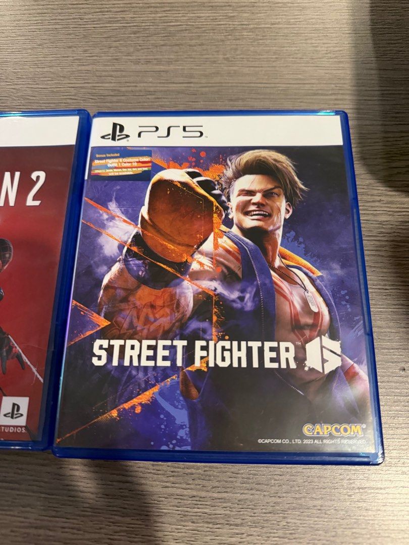 PS5 BUNDLE! STREET FIGHTER AND SPIDER MAN 2 GET BOTH, Video Gaming ...