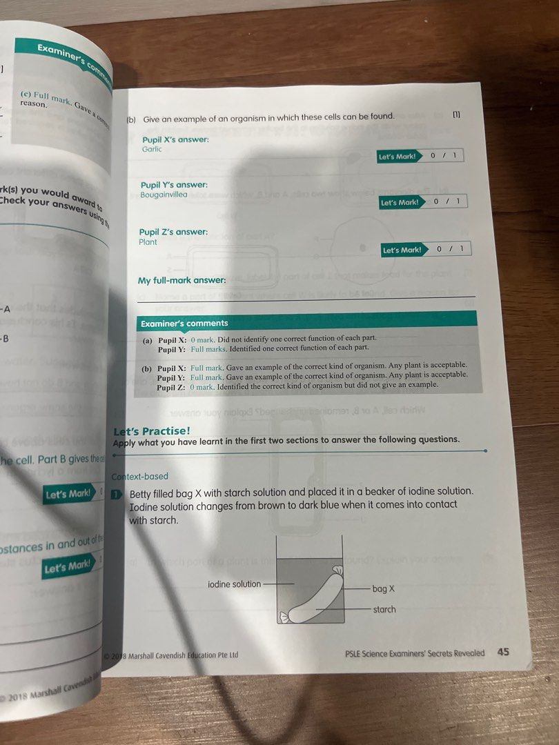 PSLE Science Examiners' Secrets Revealed Textbook, Hobbies & Toys ...