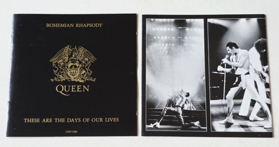 Queen ~ Bohemian Rhapsody and These Are the Days of Our Lives ( MADE IN ...