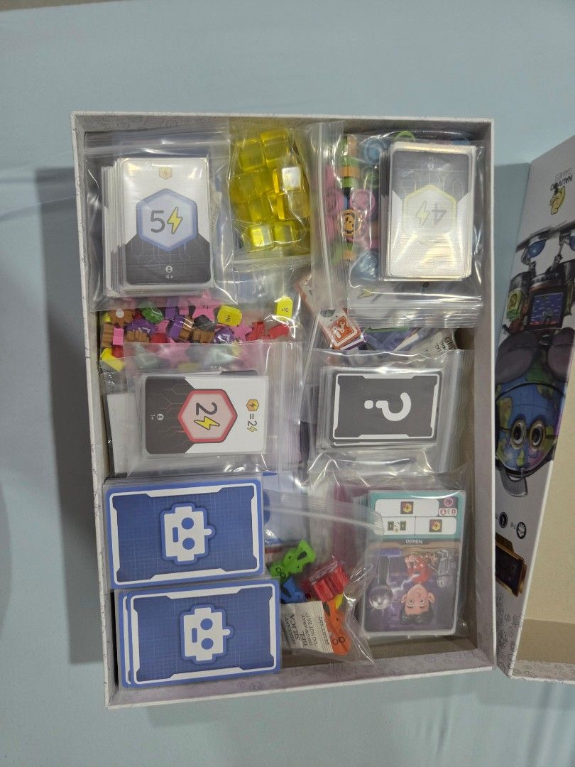 Raising Robots Deluxe Board Game, Hobbies & Toys, Toys & Games on Carousell