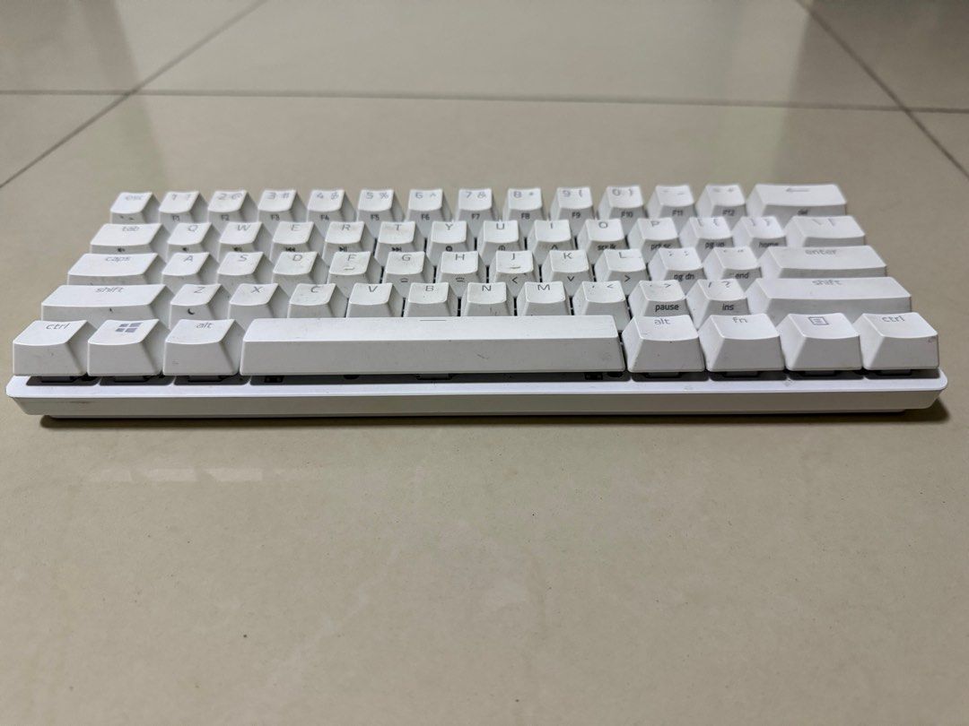 Razer huntsman mini white mercury linear switch, Computers & Tech ...