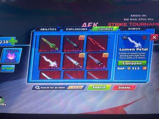 Roblox blade ball tokens, Video Gaming, Video Games, Others on Carousell