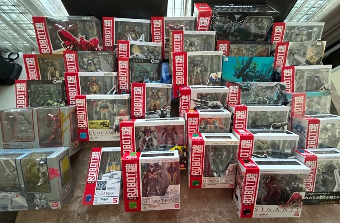 Robot Spirits Action Figures - Various Gundam Models, Hobbies & Toys ...