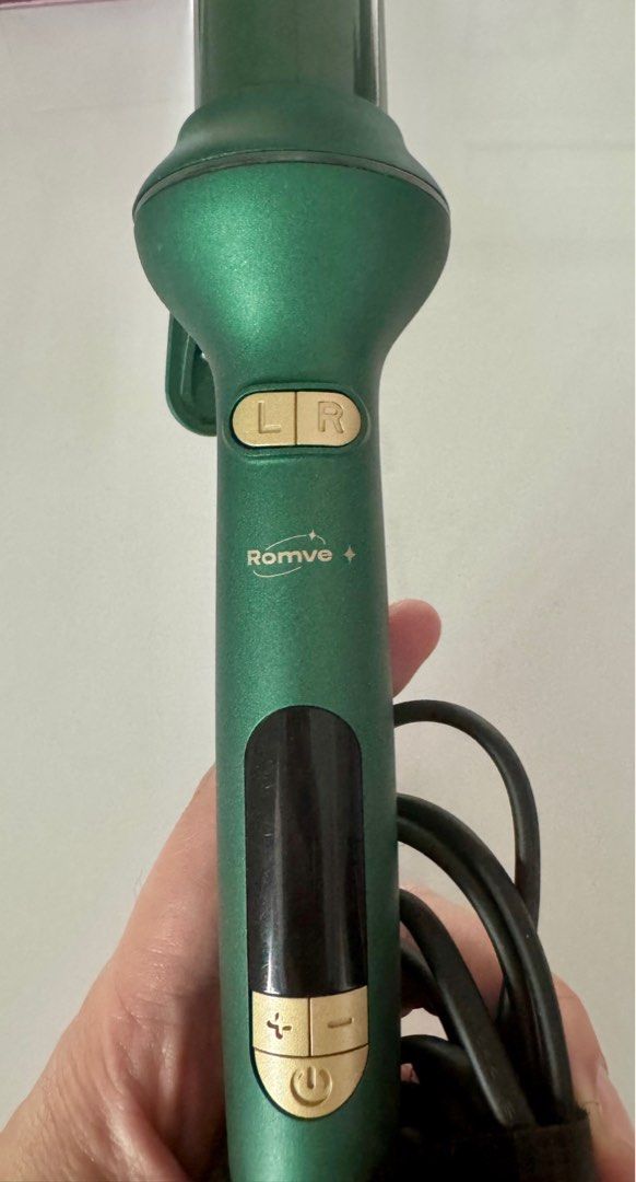 Romve Curling Iron - Green, Beauty & Personal Care, Hair Products on ...