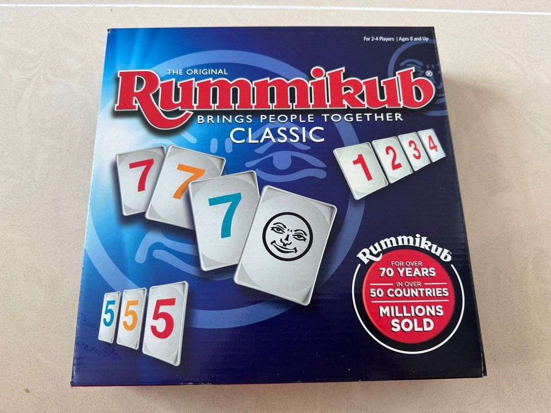 Rummikub Classic Board Game, Hobbies & Toys, Toys & Games on Carousell