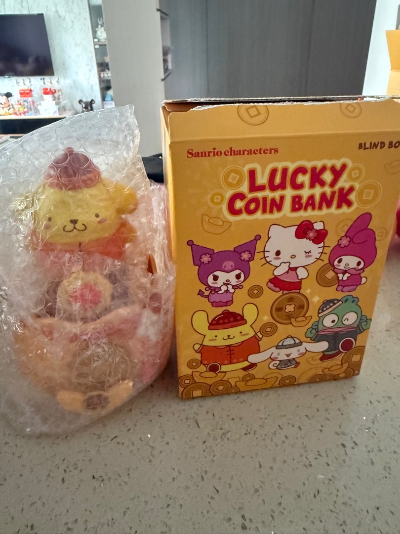 Sanrio Lucky Coin Bank Blind Box, Hobbies & Toys, Toys & Games on Carousell
