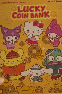 Sanrio lucky coin bank hangyodon, Hobbies & Toys, Toys & Games on Carousell