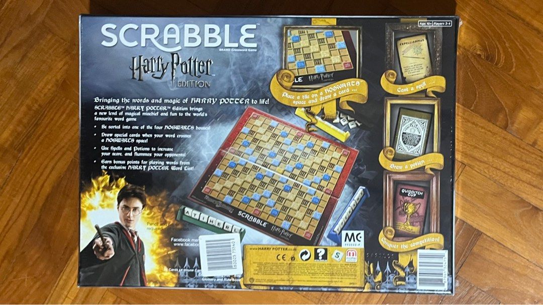 Scrabble Harry Potter Edition Board Game, Hobbies & Toys, Toys & Games ...