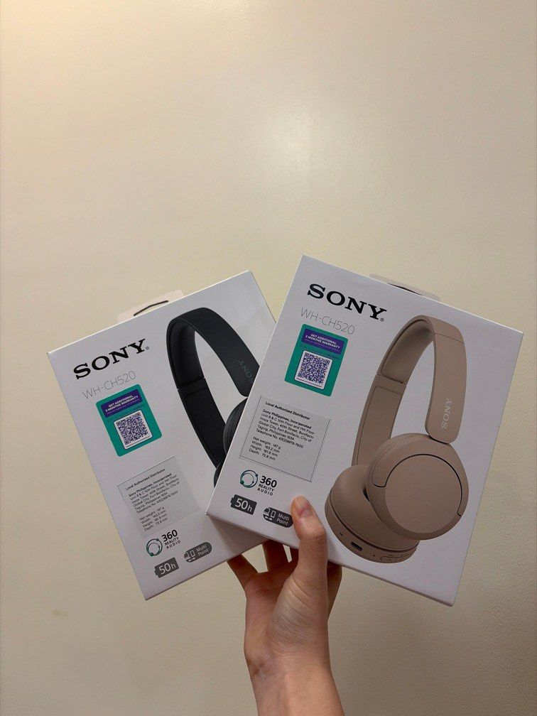 SEALED Sony WH-CH520 / WH CH520 Wireless Bluetooth Headphones, Audio ...