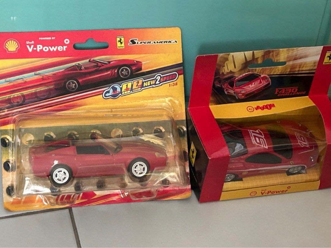 Shell V-Power Ferrari Toy Cars (1:38 Scale), Hobbies & Toys, Toys ...