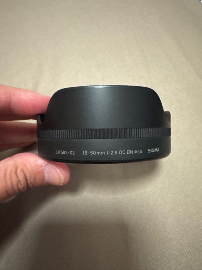 Sigma 18-50mm f/2.8 DC DN | Lens Hood only, Photography, Lens & Kits on ...