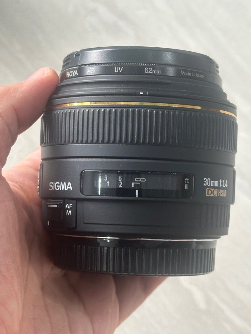 Sigma 30mm f1.4 EX DC (Canon mount), Photography, Lens & Kits on Carousell