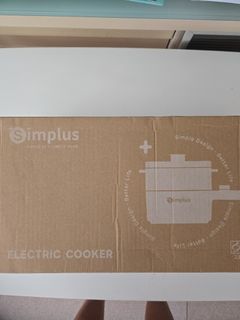 Simplus Electric Cooker/ Steamer - 2L Capacity, TV & Home Appliances ...