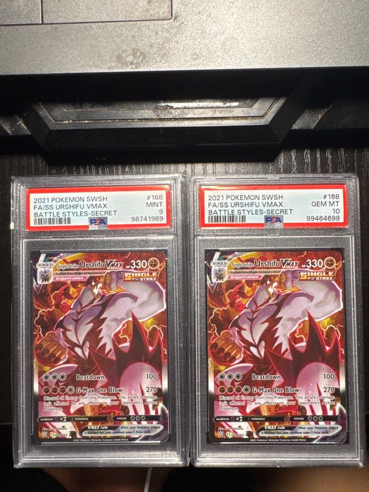 Single strike Urshifu vmax battle styles AA 168, Hobbies & Toys, Toys ...