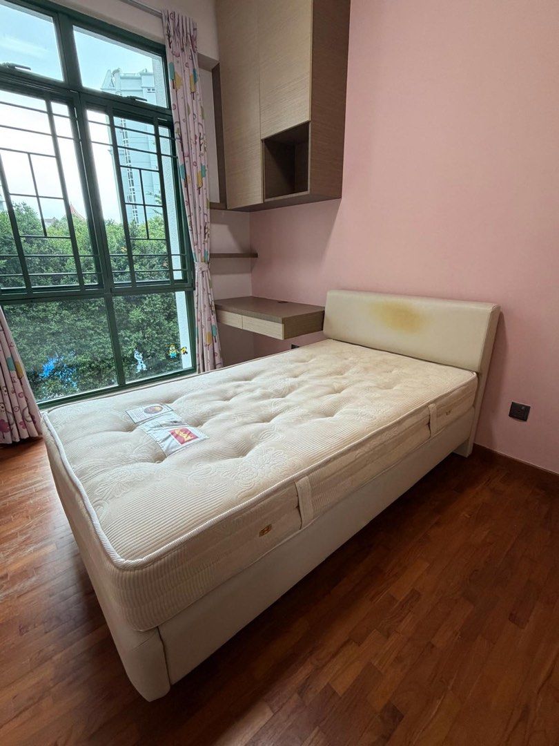 Slumberland Classic Ortho-Firm Super Single Bed, Furniture & Home ...