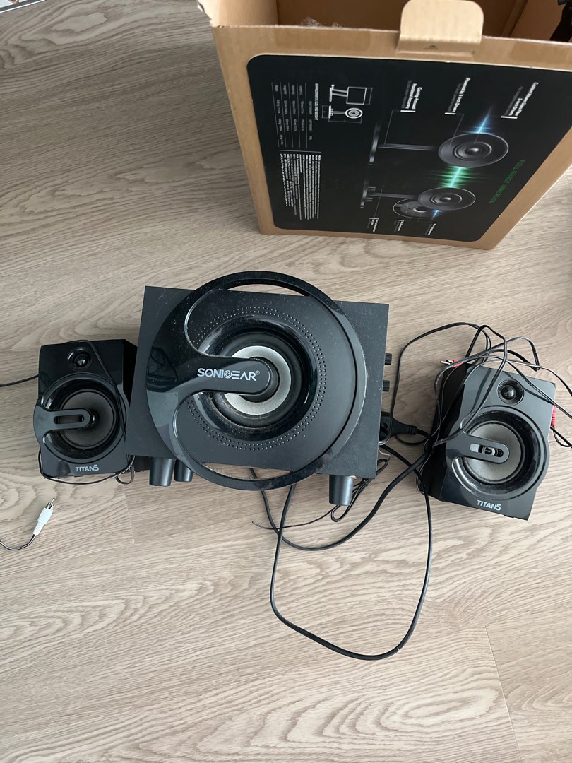 SonicGear Titan 3 Speaker System, Audio, Soundbars, Speakers ...