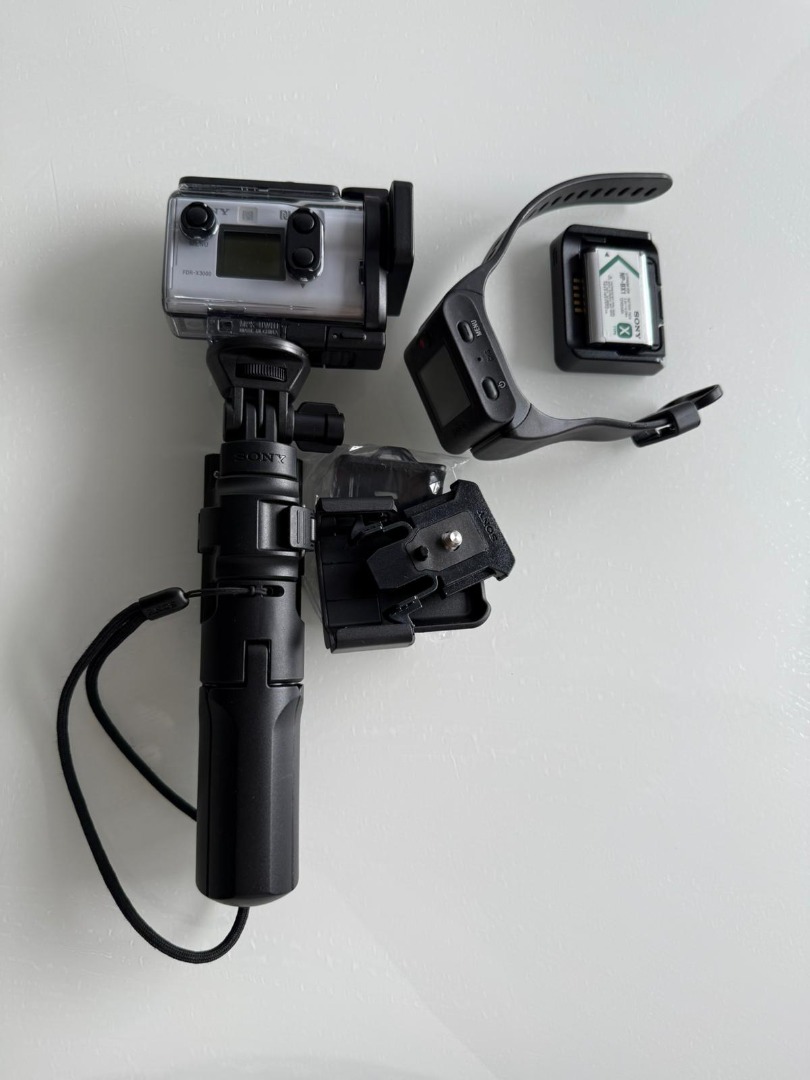 Sony FDR-X3000 4K Action Camera with Accessories, Photography, Cameras ...
