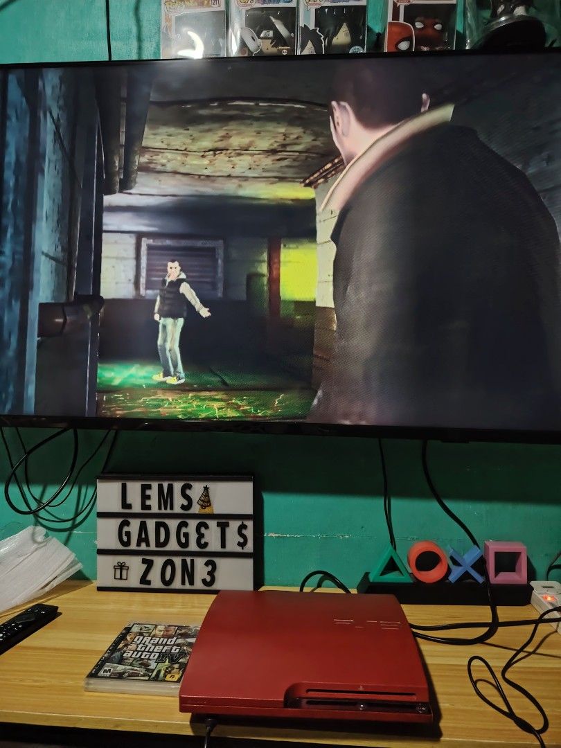 Sony PlayStation 3 Red Console JAILBREAK FULL OF GAMES, Video Gaming ...