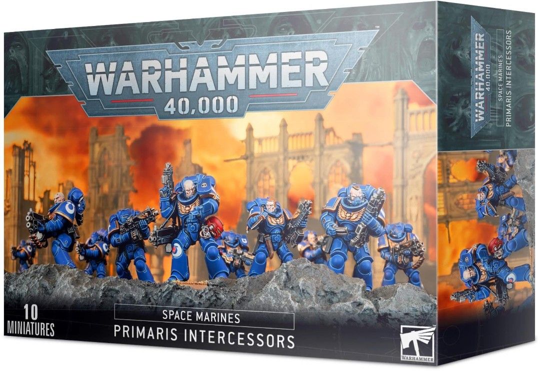 Space Marines Primaris Intercessors (5-man Squad), Hobbies & Toys, Toys ...