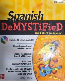 Spanish Language Textbook - Beginner's Guide, Hobbies & Toys, Books ...
