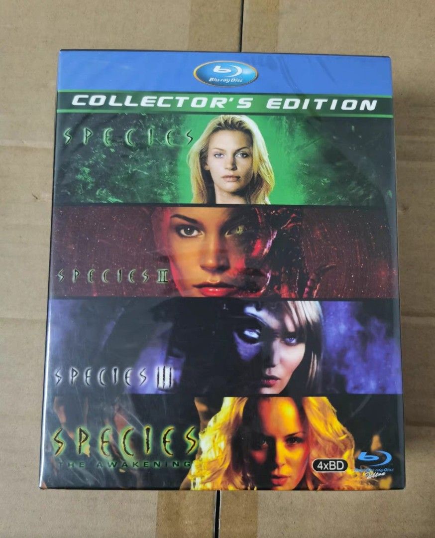 Species Sexy Alien 4 BD Collectors Box, Hobbies & Toys, Music & Media, CDs & DVDs on Carousell
