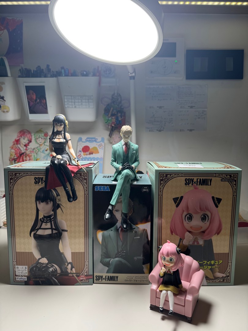 SPY x FAMILY Figure Set - Yor, Loid, Anya, Hobbies & Toys, Toys & Games ...