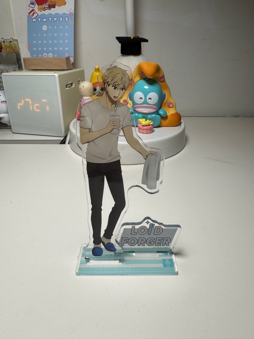 Spy x Family Loid Forger Acrylic Stand, Hobbies & Toys, Memorabilia ...